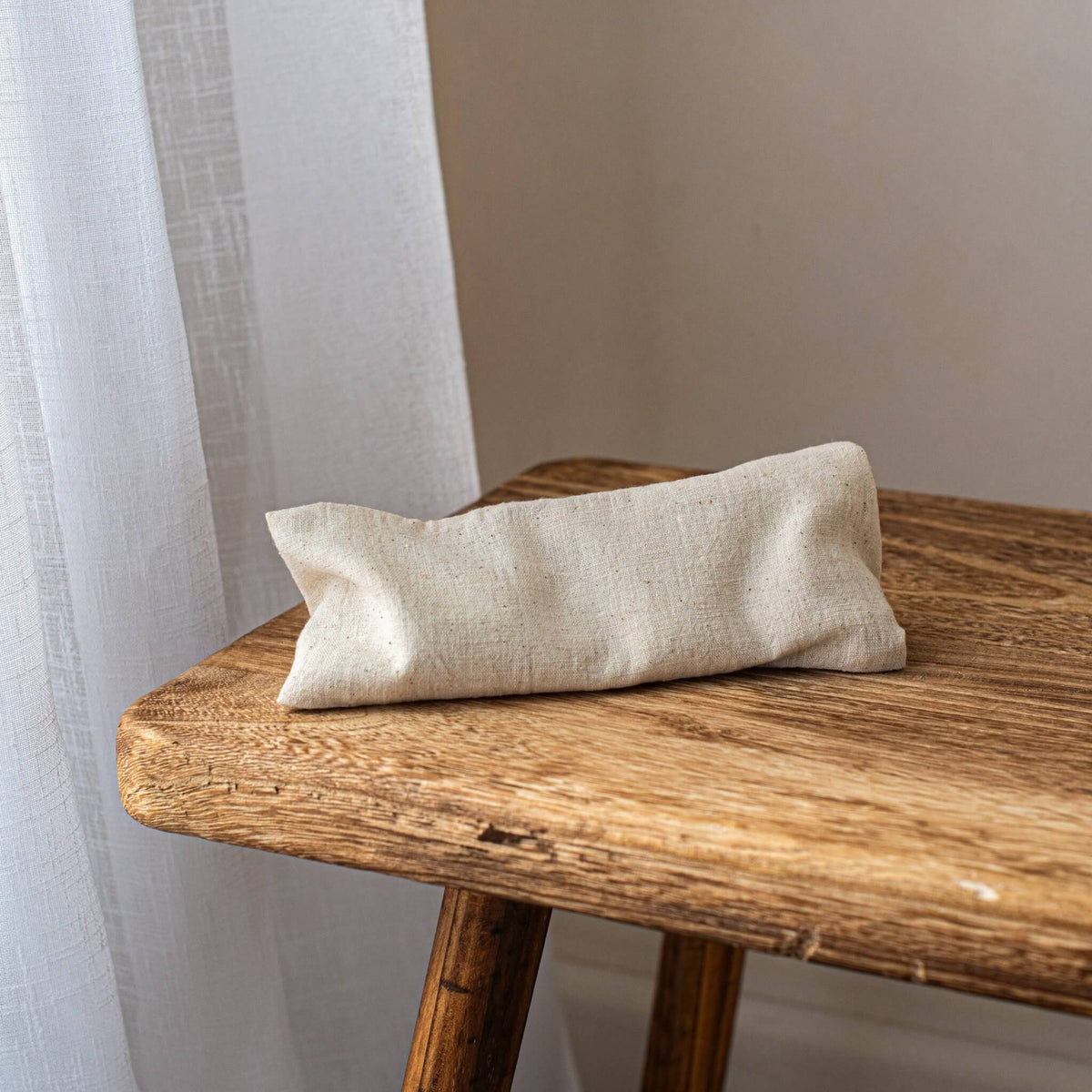 Lavender Eye Pillow - Organic Handwoven Cotton